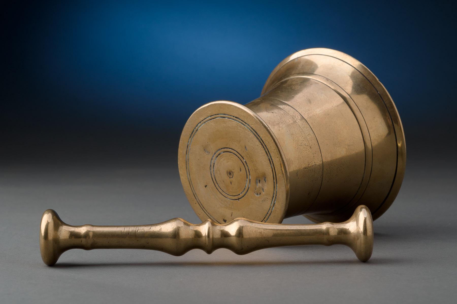 English Brass Mortar and Pestle English Brass Mortar and Pestle